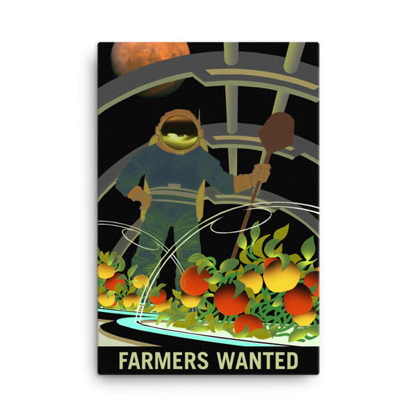 Farmers Wanted - NASA Mars Explorers Wanted - Posternauts